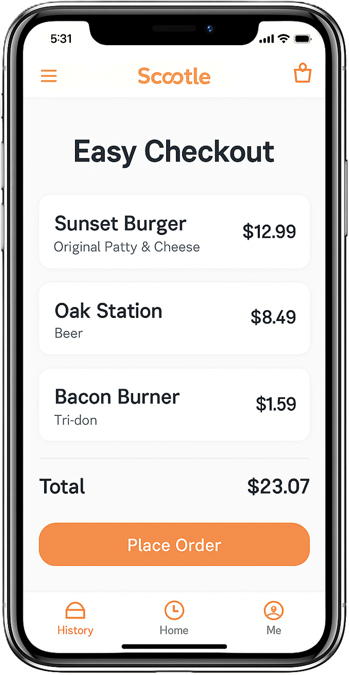 Scootle - Grootbrak's Local Delivery App | Your Local Feast, Delivered!